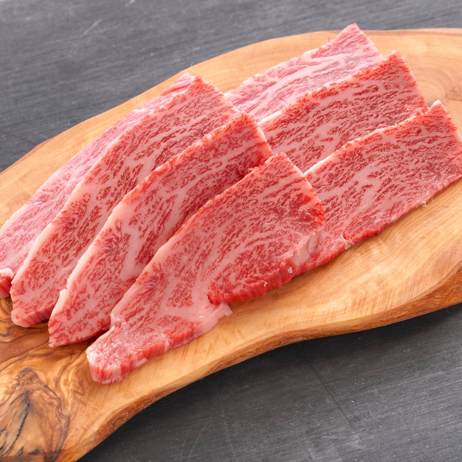 黒毛和牛「オレイン55」ロース焼肉用(300g～500g)自家製焼肉のタレ付き – nikuhack